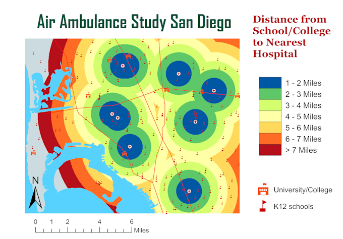 Create gis maps, perform spatial analysis, digitization, and ...