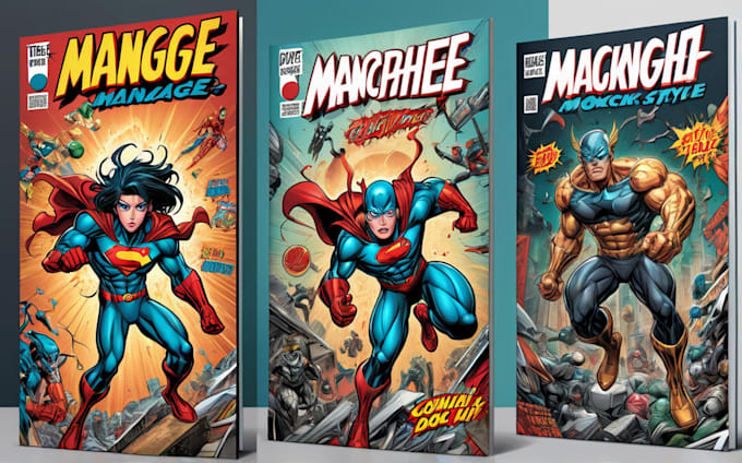 Draw comic book cover art and c for you by Cortiseeves | Fiverr