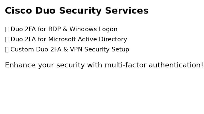 Configure cisco duo 2fa for rdp windows logon microsoft azure ad vpn ...