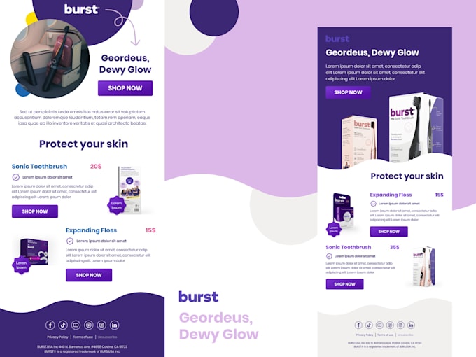 Create a custom oft email template for outlook by Wecodeemail | Fiverr