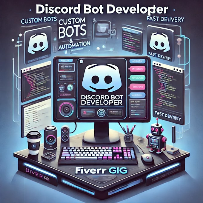 Make discord bot for your discord guild by Ziomekminecraft | Fiverr