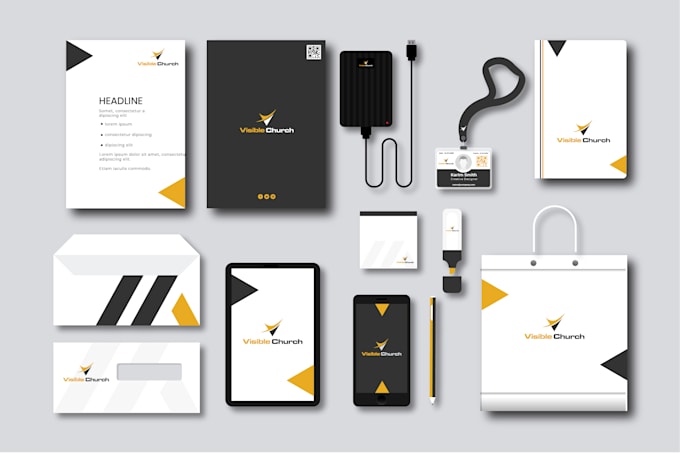 Company logo design and complete brand identity with a full custom ...