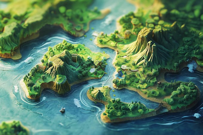 Make fantasy maps of world, region for your rpg game by Coniquwrence ...