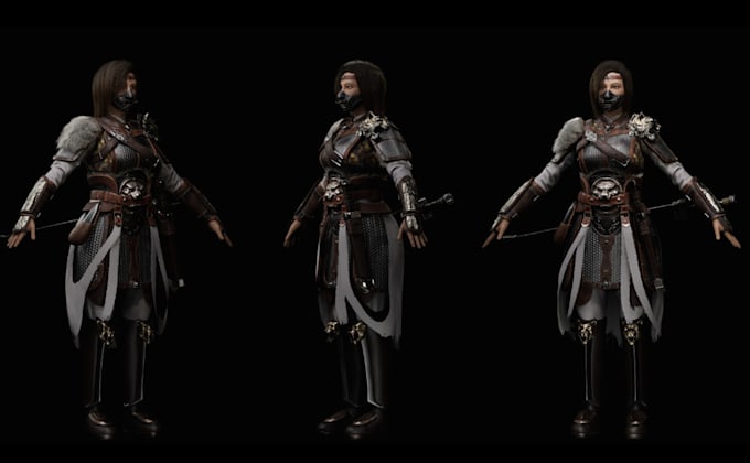 Create and sculpt 3d model,3d action figure character miniature 3d stl ...