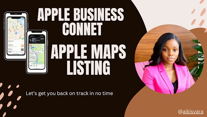 Create verified apple map connect apple maps listing by Alkisvara | Fiverr