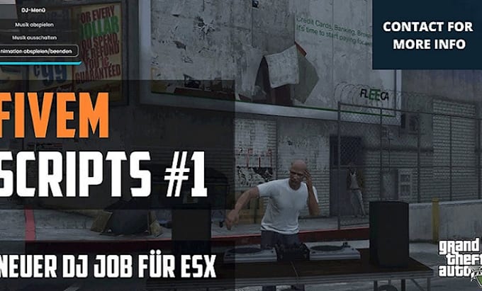 Make a script for your fivem server qbcore, esx, standalone by Brooksleo1268 | Fiverr