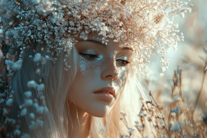 Do a fantasy portrait in traditional and digital by Ayleannon | Fiverr