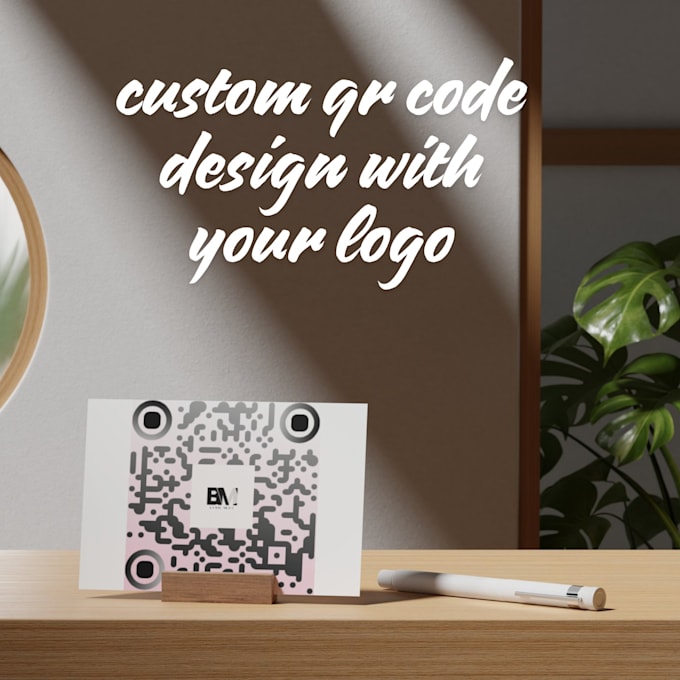 Custom qr code design with your logo by Basakoez | Fiverr