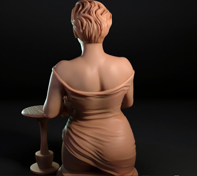 Be your 3d image sculpter, nsfw, 3d printable model, stl file, zbrush sculpture by Honeytimmy ...