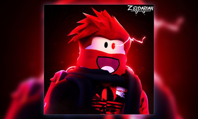 Design a roblox gfx profile picture for youtube and tiktok by Zeidarian ...