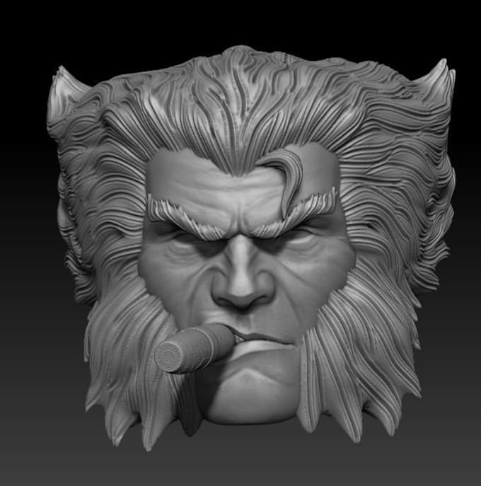 Sculpt 3d model for printing,zbrush,miniatures,40k warhammer,toys,3d ...