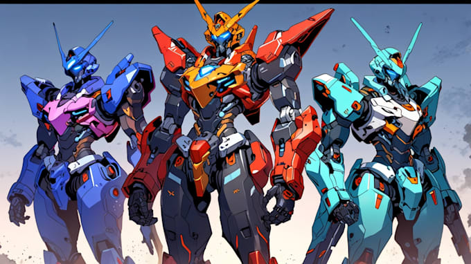 Making anime, mecha, pop art ,fan art and original character by ...