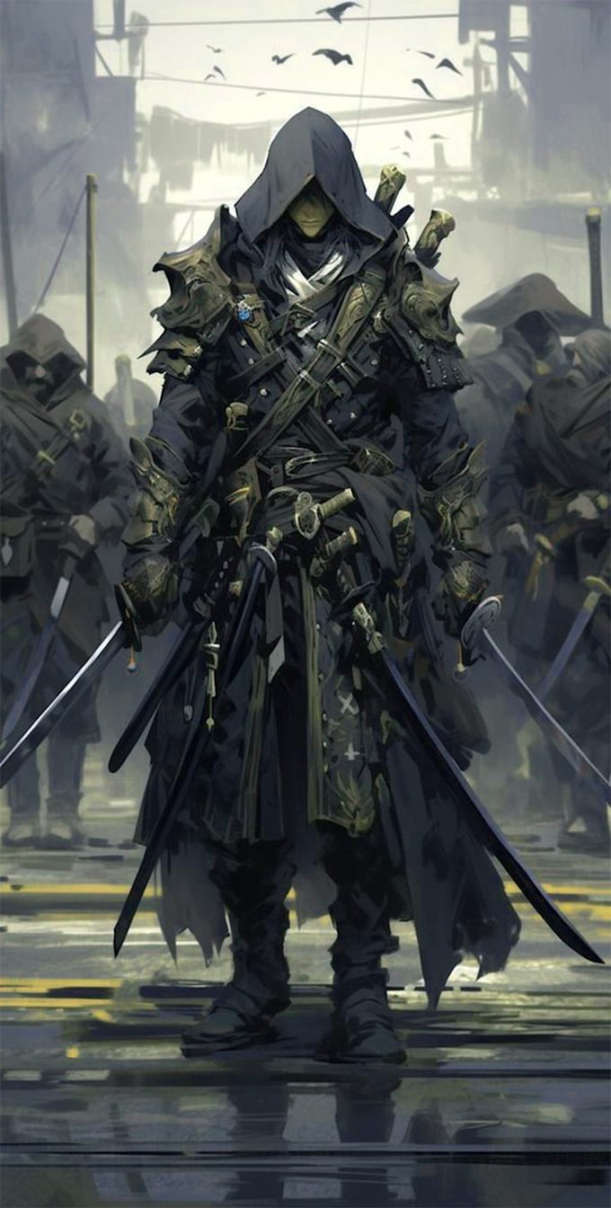 Do fantasy dnd character and concept art illustration by Eriakes | Fiverr