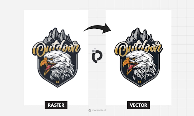 Convert image or logo to vector, vectorize in 60 minutes by ...