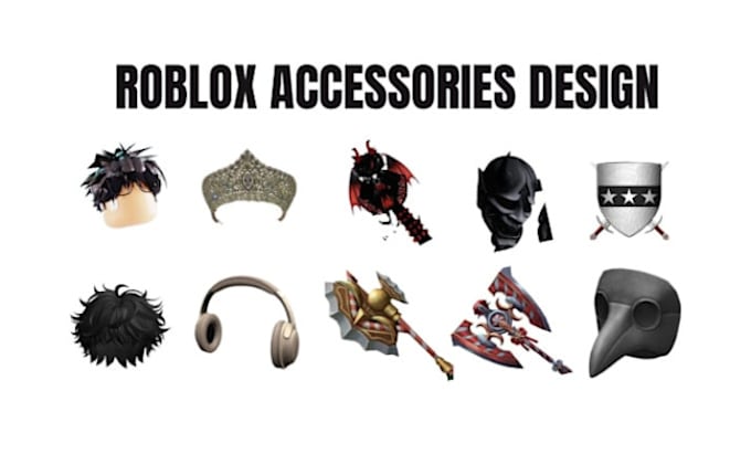 Create 3d roblox accessories, roblox ugc, roblox, 3d model, ugc, roblox ...