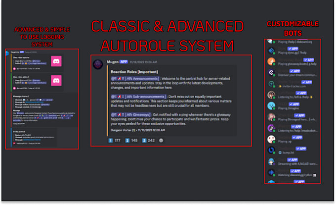 Create and redesign discord servers by Zekkjj | Fiverr