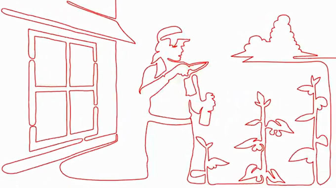 2d hand drawn video 2d line art flip book 2d traditional animation ...