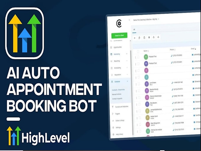 Build automated cold calling and appointment setter agent, ai receptionist bot by Sonace_tech ...