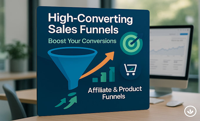 Setup high converting funnel, promote affiliate and product link marketing ads by ...