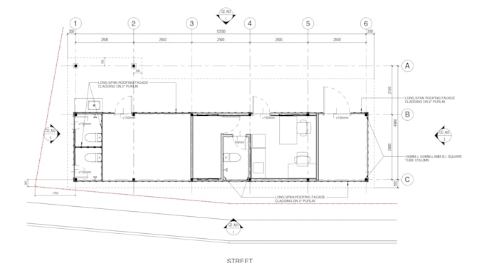 Draw floor plan in autocad by Morph_designs | Fiverr