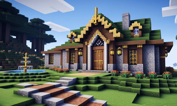 Build minecraft spawn, castle, house and base for you by I_mohsinnawaz ...