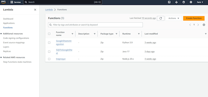 Develop aws lambda functions for your apps by Bilalhundal | Fiverr