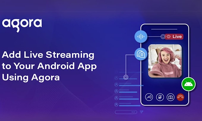 Develop agora live streaming apps in flutter android and ios by Abdulasif734 | Fiverr