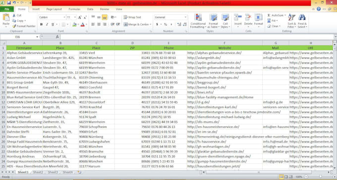 Do copy and paste organize data entry by Krystal_rivera | Fiverr