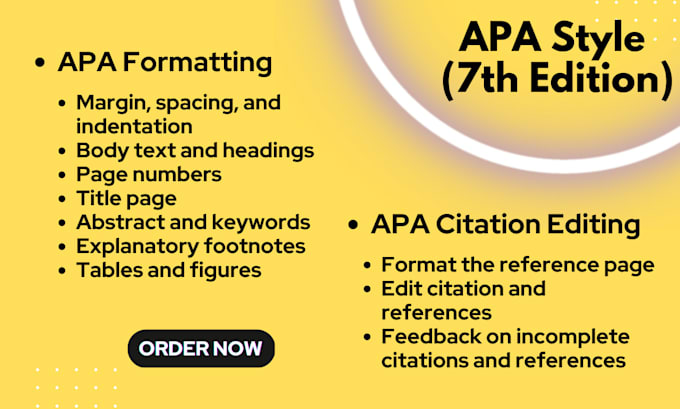 Edit and format your document in apa style 7th edition in 7 hours by ...