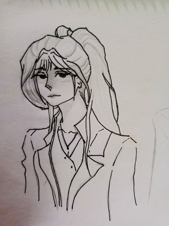 Draw traditional art but not realistic, just anime and chibi by Red_kix ...