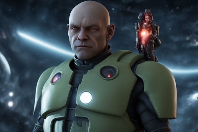 Create fictional or science fiction characters by Kerreaig | Fiverr