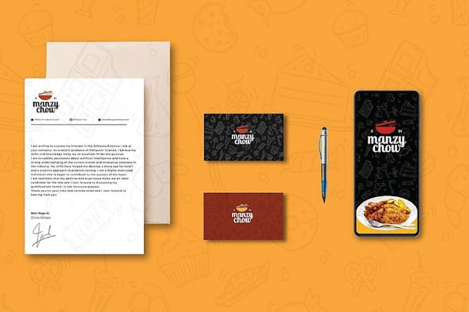 Design corporate visual identity for business logo with branding by ...