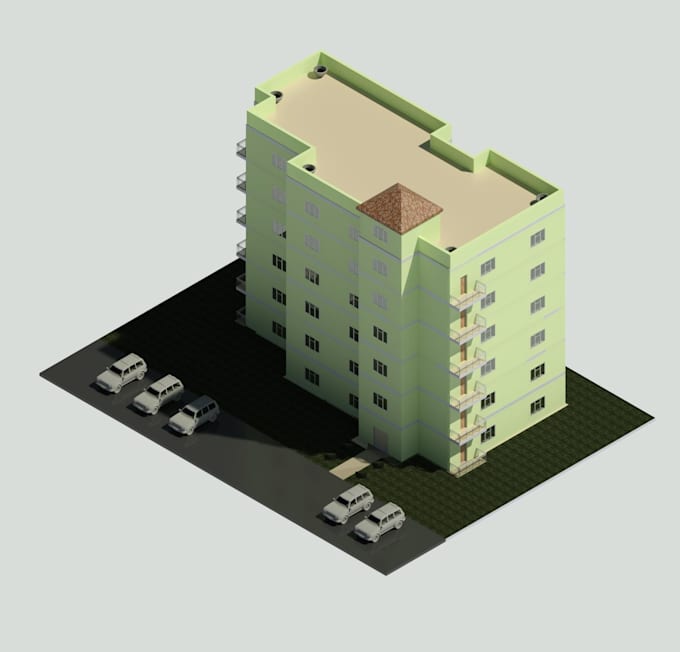 Design 3d revit bim models for architectural and structural by Uvindu ...
