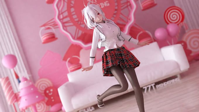 Model, rig, fix, and convert your koikatsu model for mmd, vrchat, vroid vrm, vup by Oluwa_segun4 ...