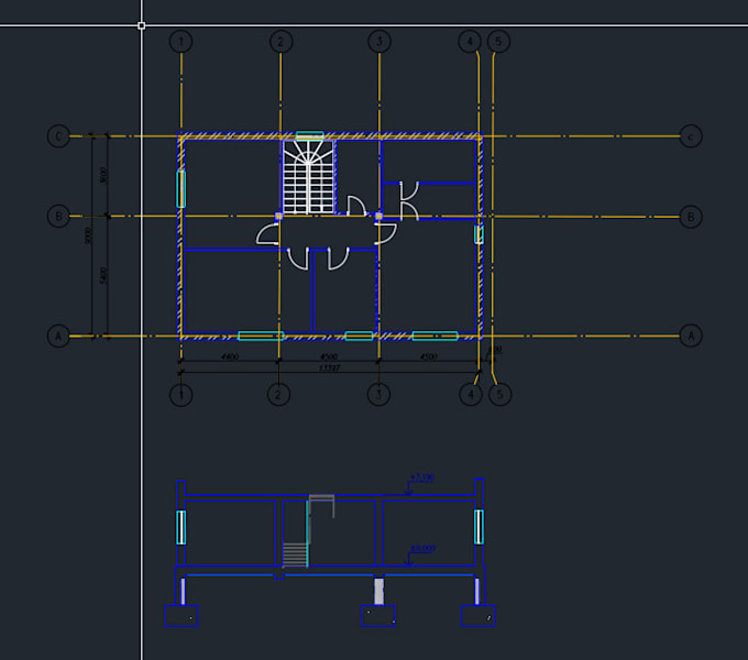Home designs autodesk autocad revit by Thekingmokeygam | Fiverr