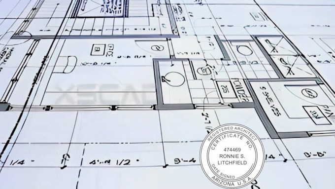 Do architecture, structured and mep drawing set for your project with ...
