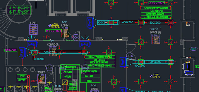 Do hvac plan and layout design using revit and autocad by ...