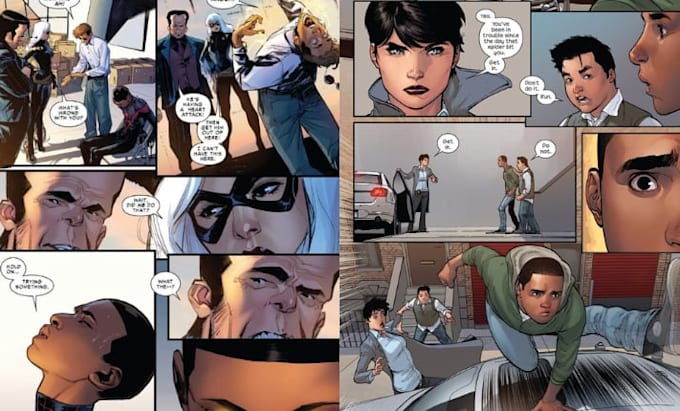 Do anime manga comic book illustration marvel fantasy horror superhero ...