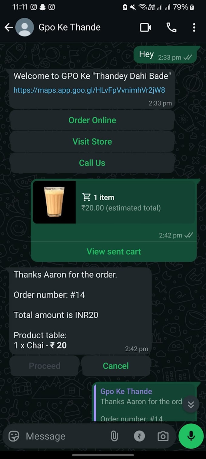 Build a whatsapp channel bot by Aaronnaz25 | Fiverr