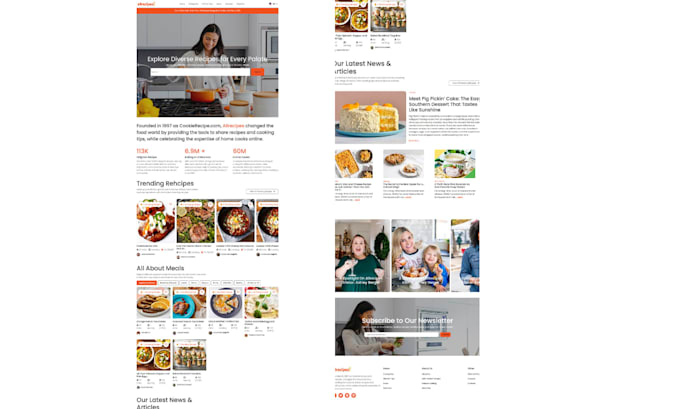 Do front end web development using html css bootstrap js by Saiful0174 ...