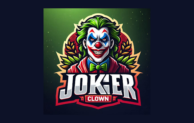 Do modern joker esports mascot logo with free vector file by Priscilla ...