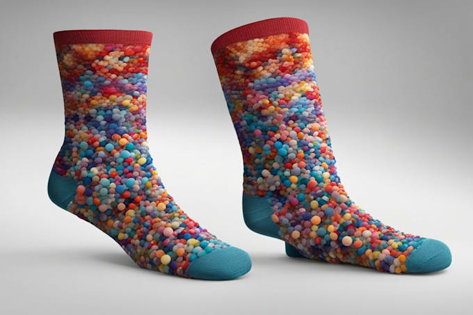 Design unique sock for you by Yardle_pkins | Fiverr