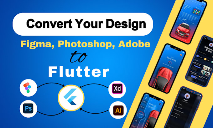 Develop flutter mobile apps for android and ios by Mehar02saadulah | Fiverr
