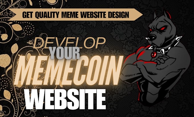 Create crypto website, meme coin website, coin website, meme coin ...