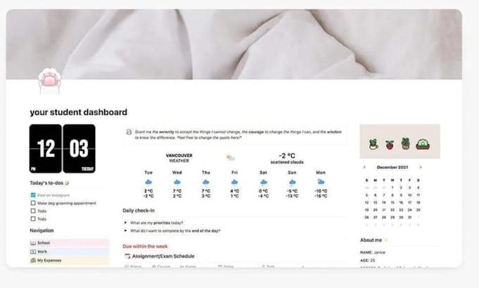 Build and create customized advanced notion template to your ...