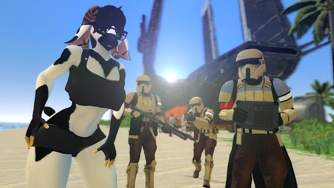 Create Port And Edit Sfm Model Gmod Player Model Sfm Character By