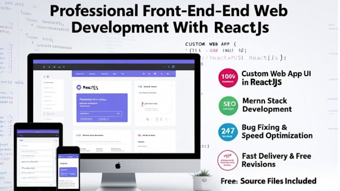 Be your front end web developer using html,css, bootstrap,react js and jquery by Webdevarafat ...
