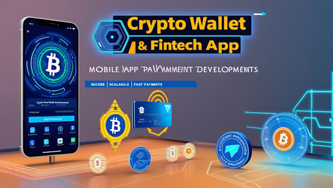 Develop fintech app, cypto wallet app for custom payment by Wealthapp ...