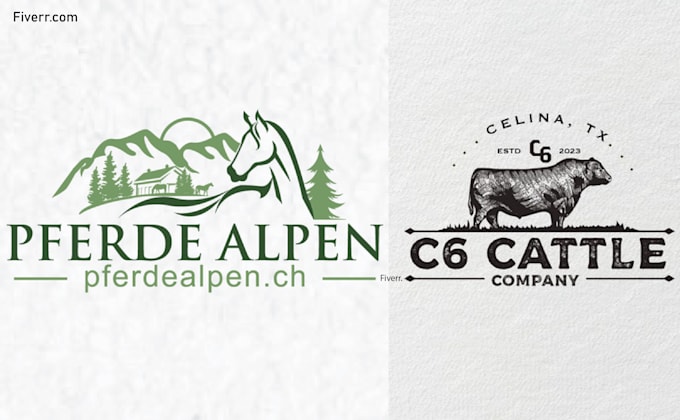 Do create a unique agriculture cow bull farm logo design by Nicola ...