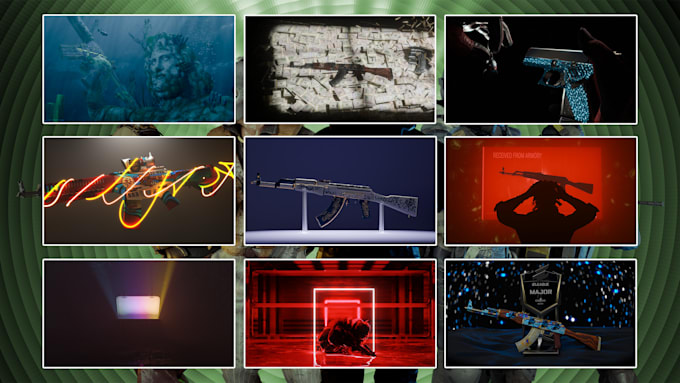 Do a render of your cs skin by Bennyodersowas | Fiverr